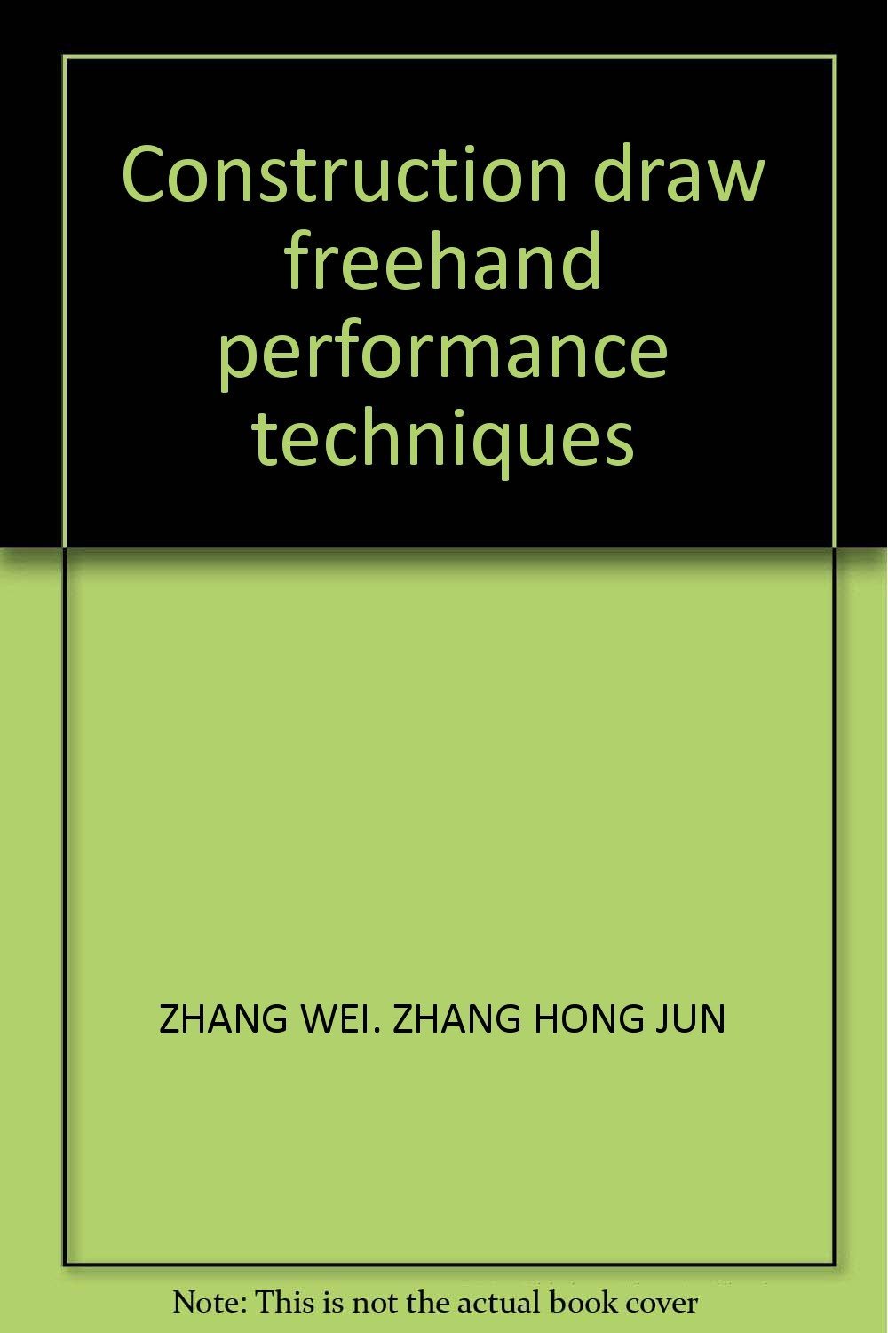 Amazon.com: Construction draw freehand performance techniques ...