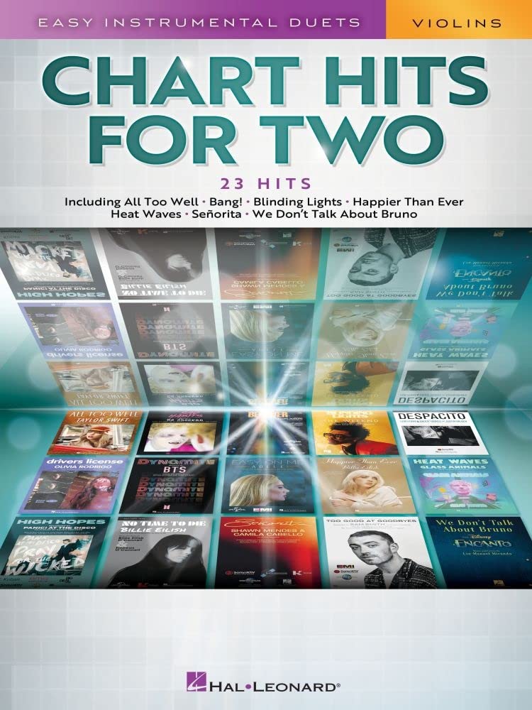 Amazon.com: Chart Hits for Two: Easy Instrumental Duets for Two ...