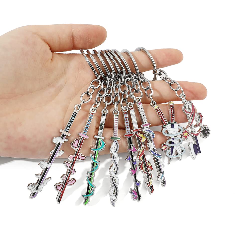 Snapklik.com : Anime Demon eychains Hashira Slaye Sword eychains ...