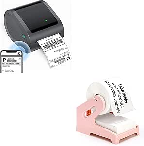 Amazon.com : ASprink D520BT Black Bluetooth Thermal Shipping Label ...