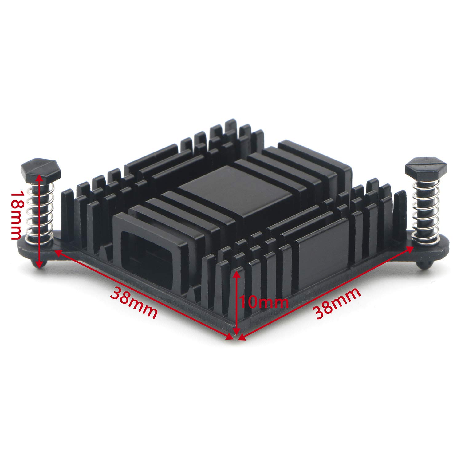 Forged Copper Chipset Cooler 12mm Enzotech SLF-1 Forged Copper Low ...