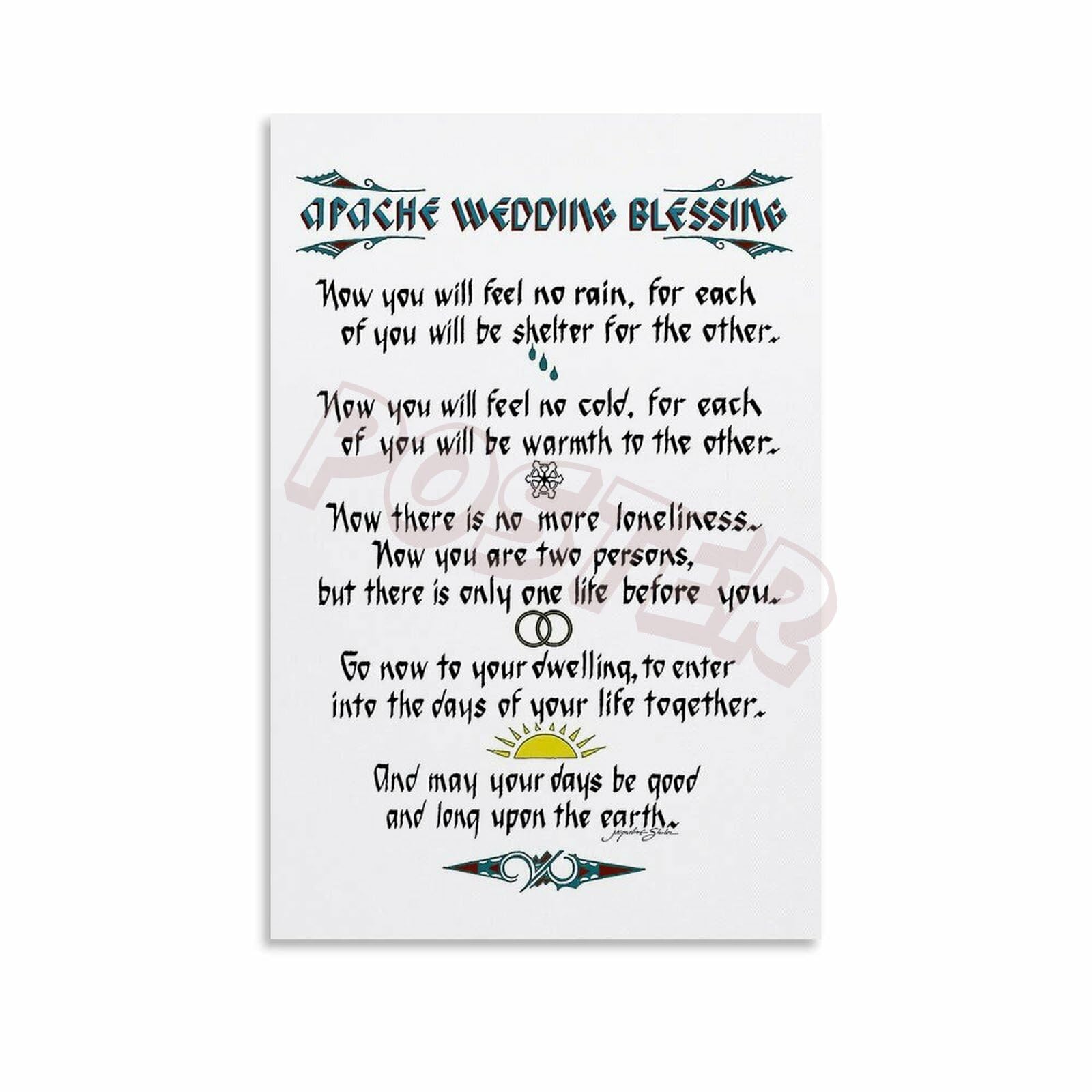 Native American Wedding Prayer Native American Marriage Blessing