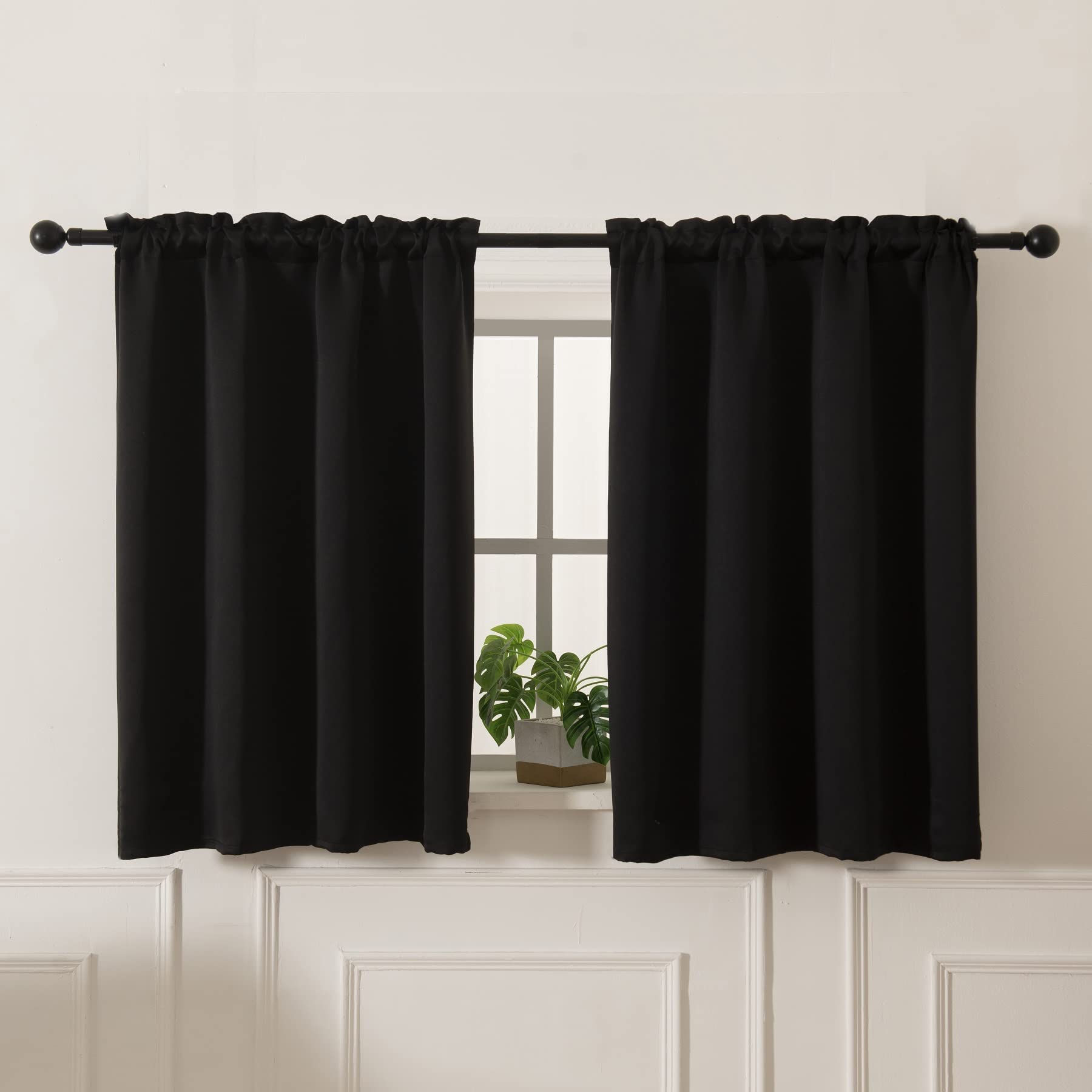 36 Inch Long Blackout Curtains