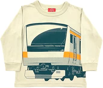 Amazon.co.jp: オジコ メンズフリー 日本製 長袖Tシャツ（袖口リブ）中央線×OJICO「オレンジ」 グレージュ 【Official】 : ファッション