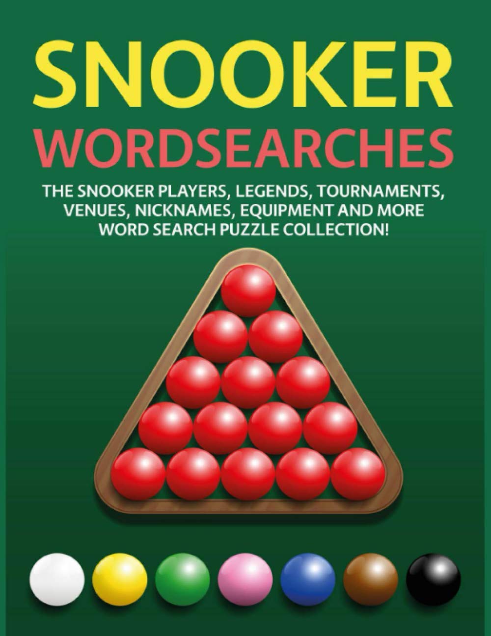 Buy Snooker Wordsearches: The Snooker Players, Legends, Tournaments ...