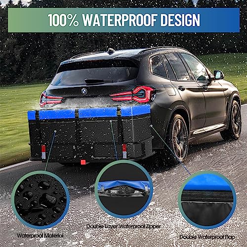 Snapklik.com : KAIZONPOT Hitch Cargo Carrier Bag Waterproof 16 Cubic ...