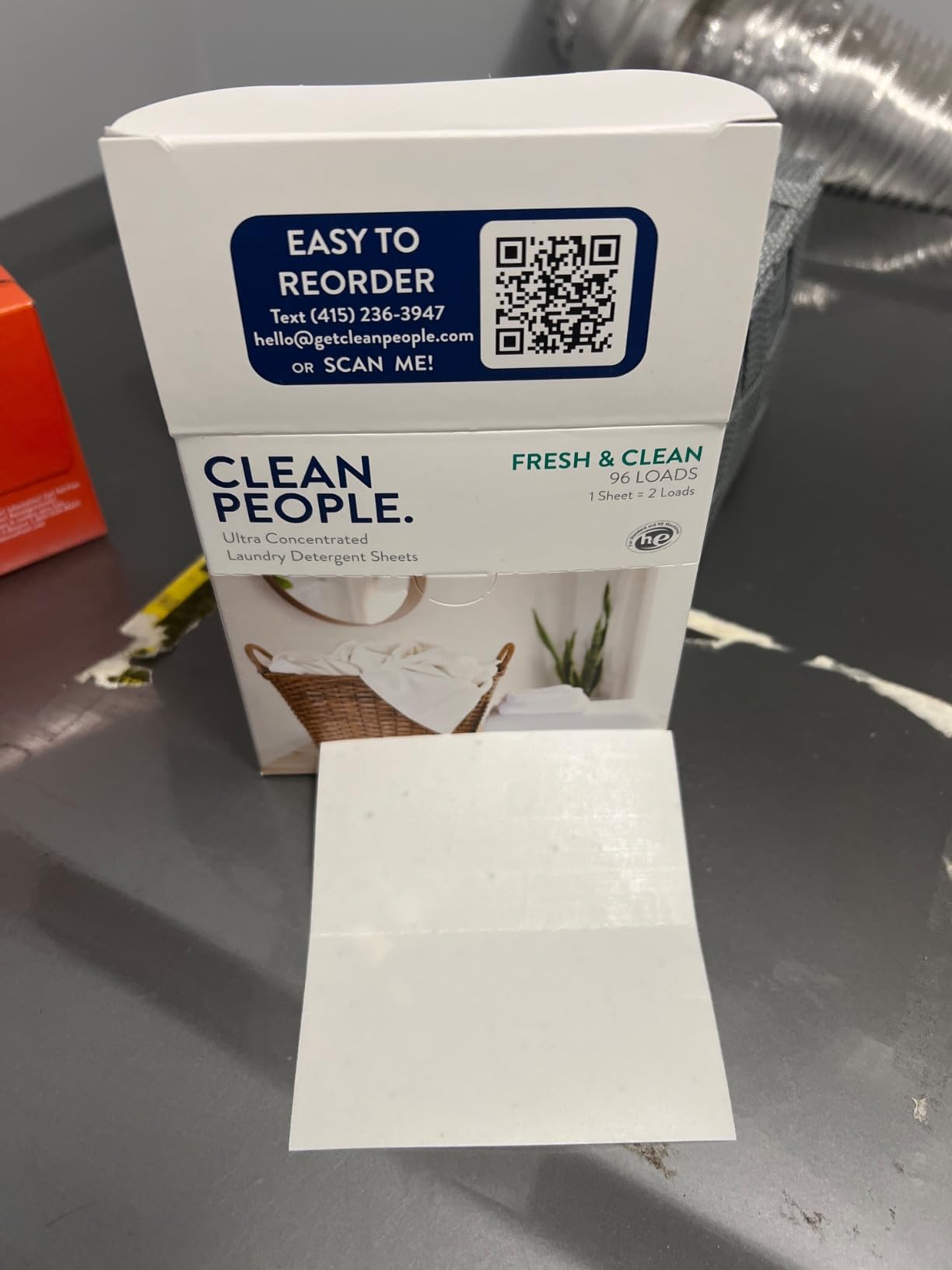 Clean People Laundry Detergent Sheets - Recyclable Packaging ...