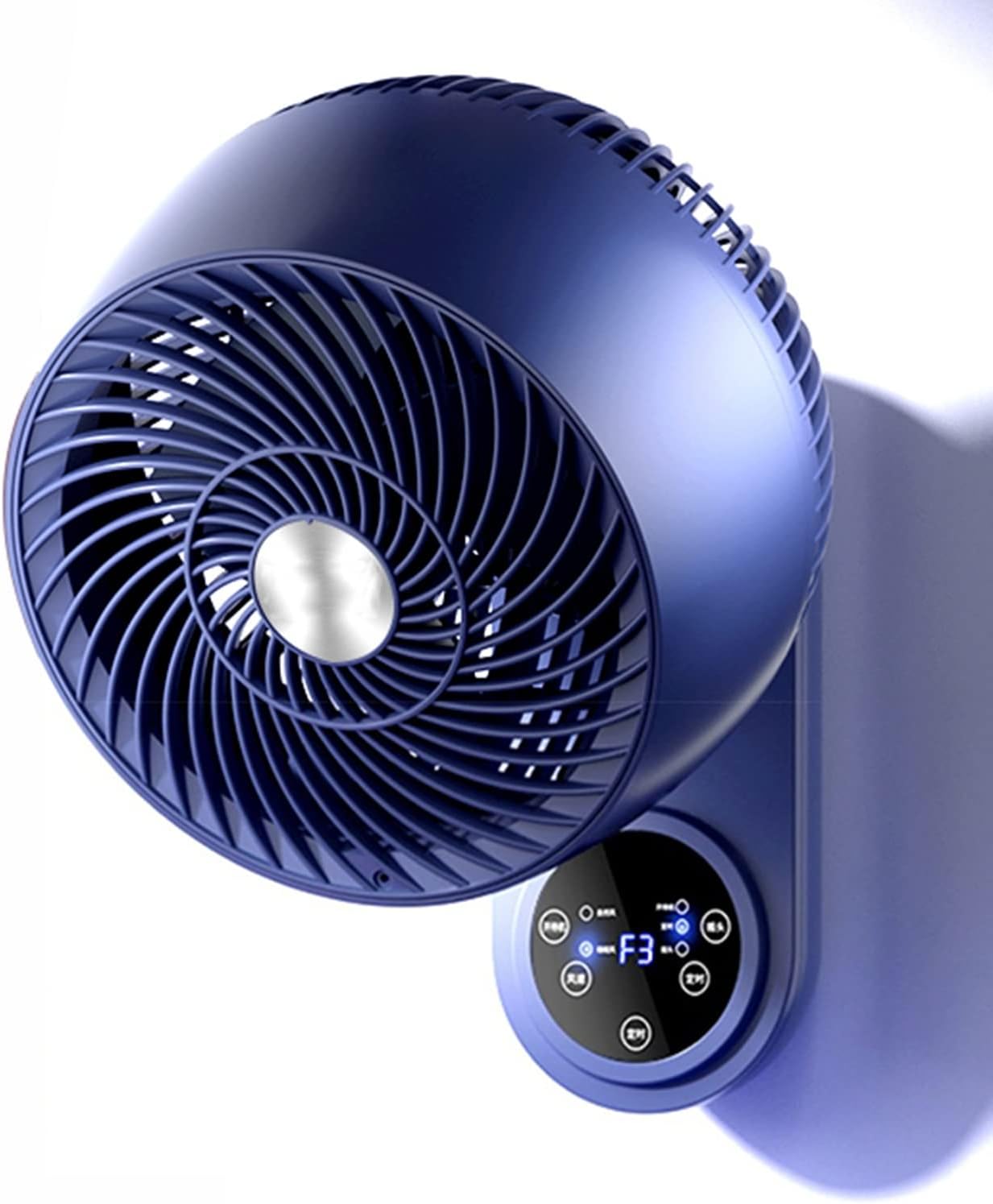 Amazon.com: Blue 11”(28 cm) Oscillating Wall Fan, Table Fan with 3 ...