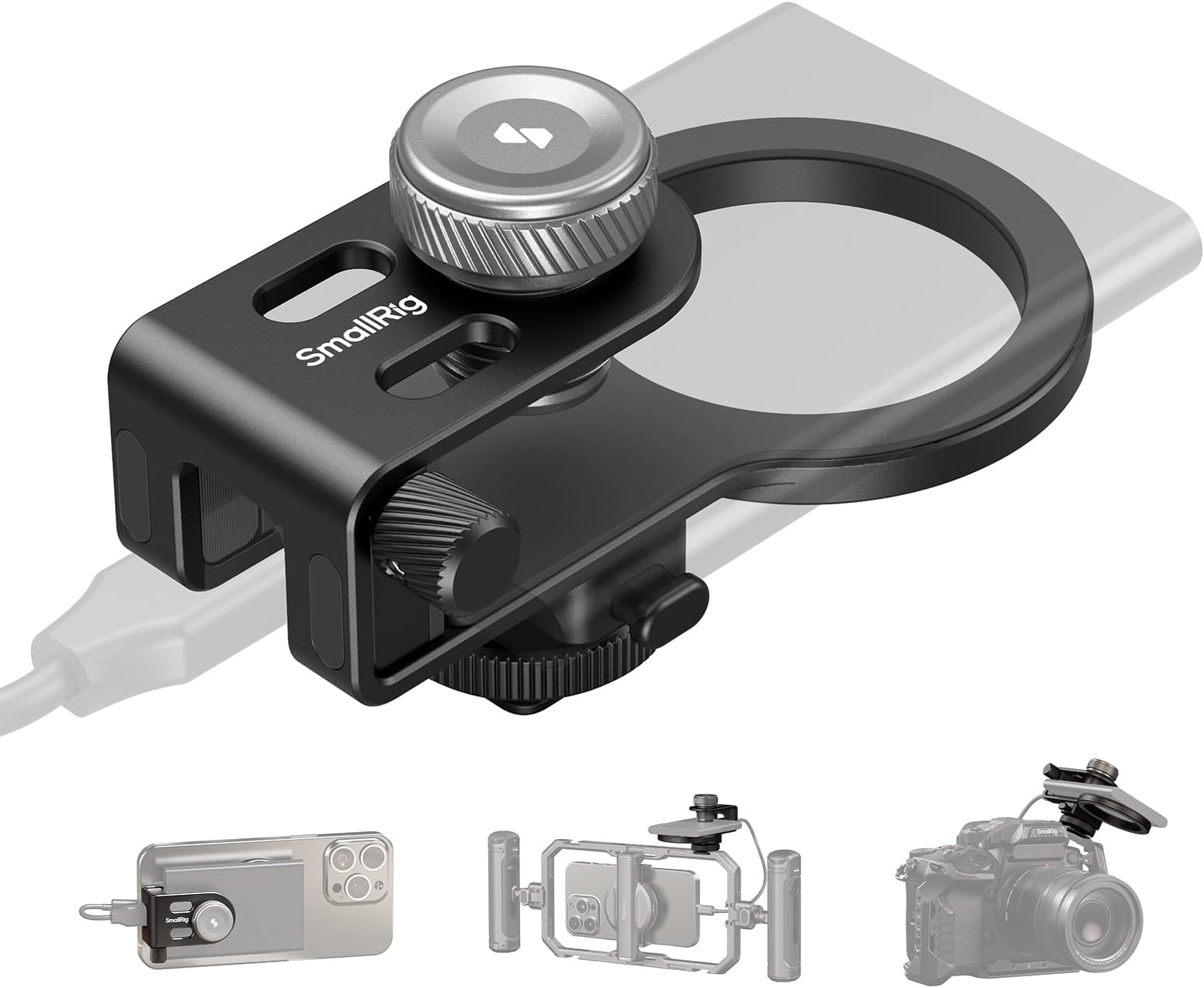 Amazon.com : SMALLRIG SSD Holder 2-in-1 SSD Mount Bracket for MagSafe ...