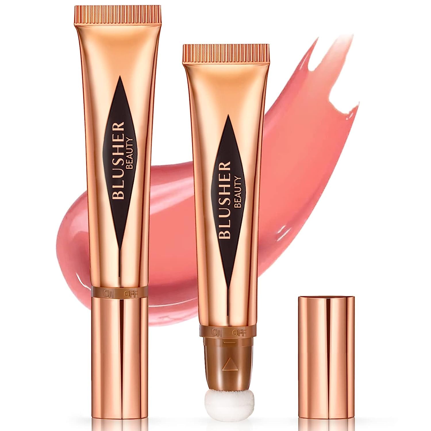 Buy My Colors Liquid Blush Stick with Cushion Applicator, Soft Touch ...