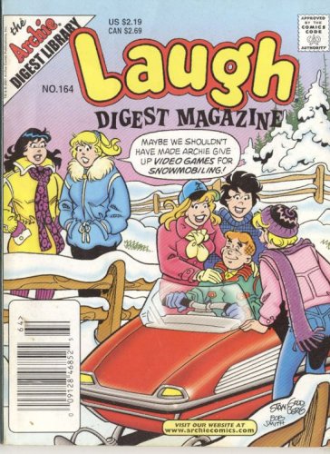 Amazon.com: Laugh Digest Magazine (The Archie Digest Library, No. 164 ...