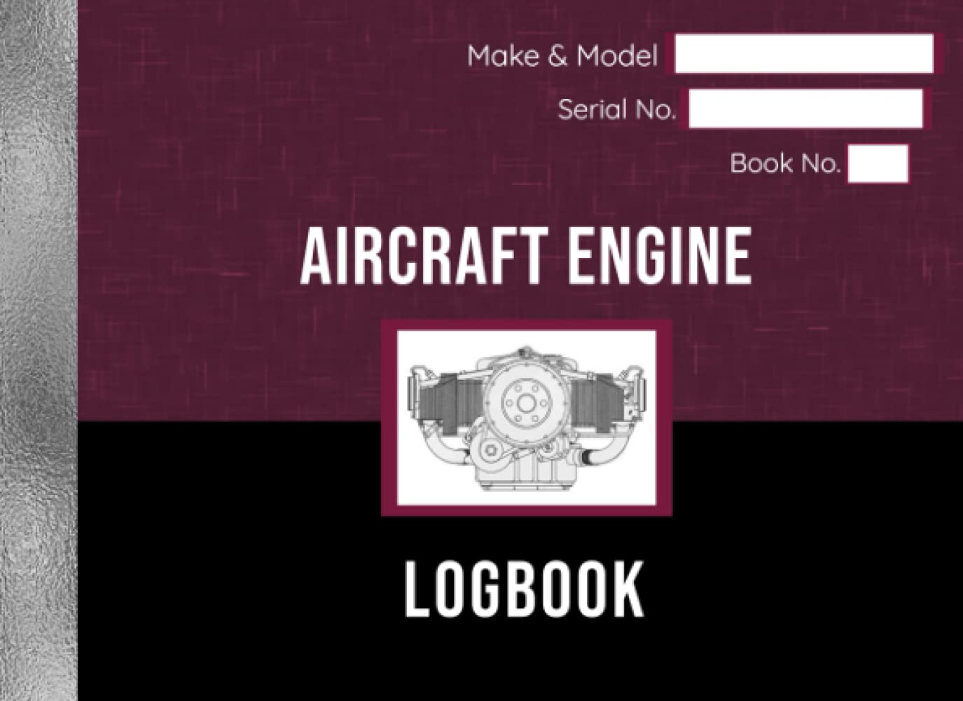 Buy Aircraft Engine Logbook: Airplane Engine Logbook | Aircraft Engine ...