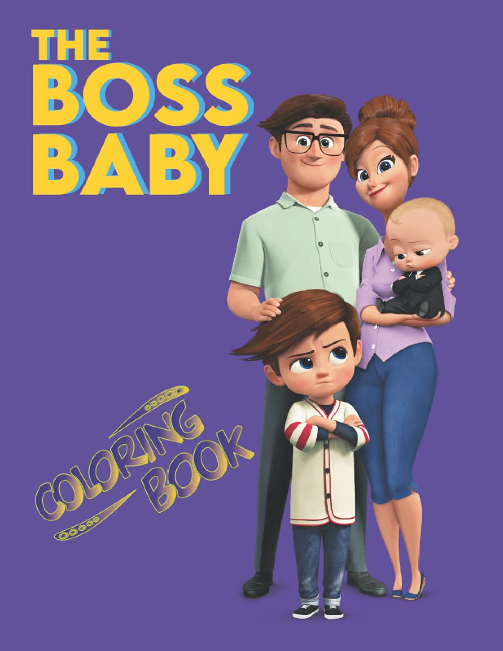 Buy the boss baby coloring book: A Fun Coloring Gift Book with Cartoon ...