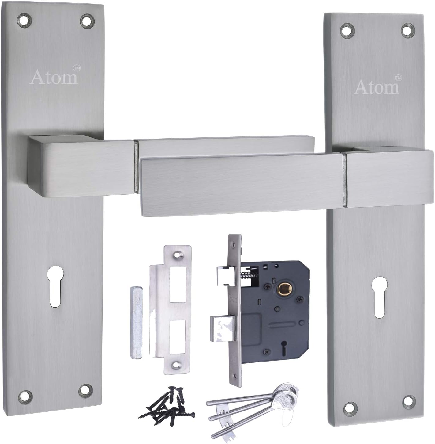 Atom Heavy Duty Mortise Door Lock for Bedroom, Living Room, Main Door ...