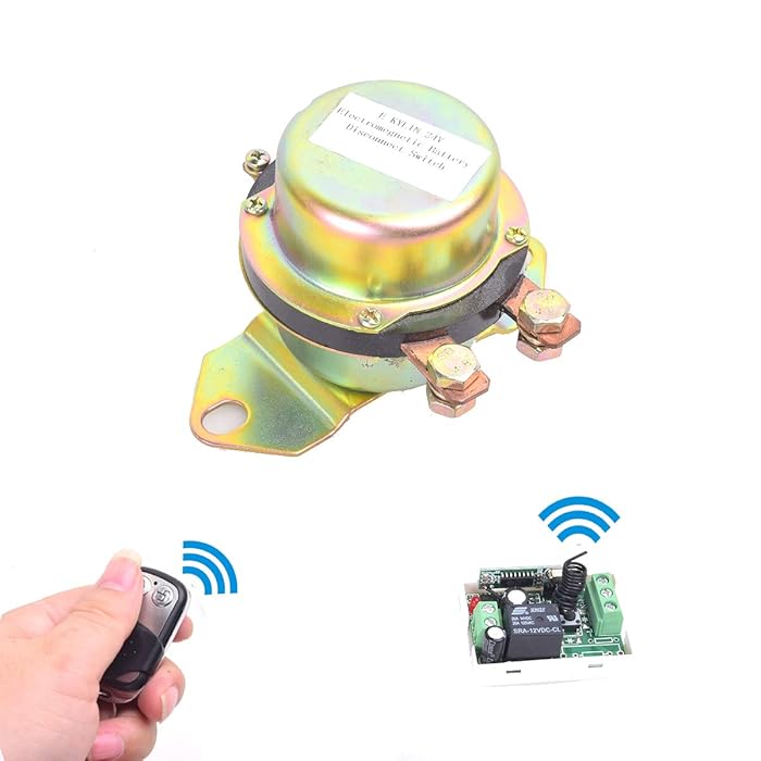 Buy Car Wireless Remote Control Battery Switch Disconnect Latching ...