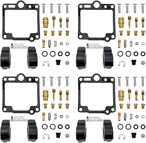 Amazon.com: 4-Pack Carburetor Carb Repair Rebuild Kit Replacement for Suzuki GS1100E 1980-1983 ...