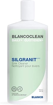 BLANCO 406200 BLANCOCLEAN Daily Silgranit Sink Cleaner, 15 oz, White ...
