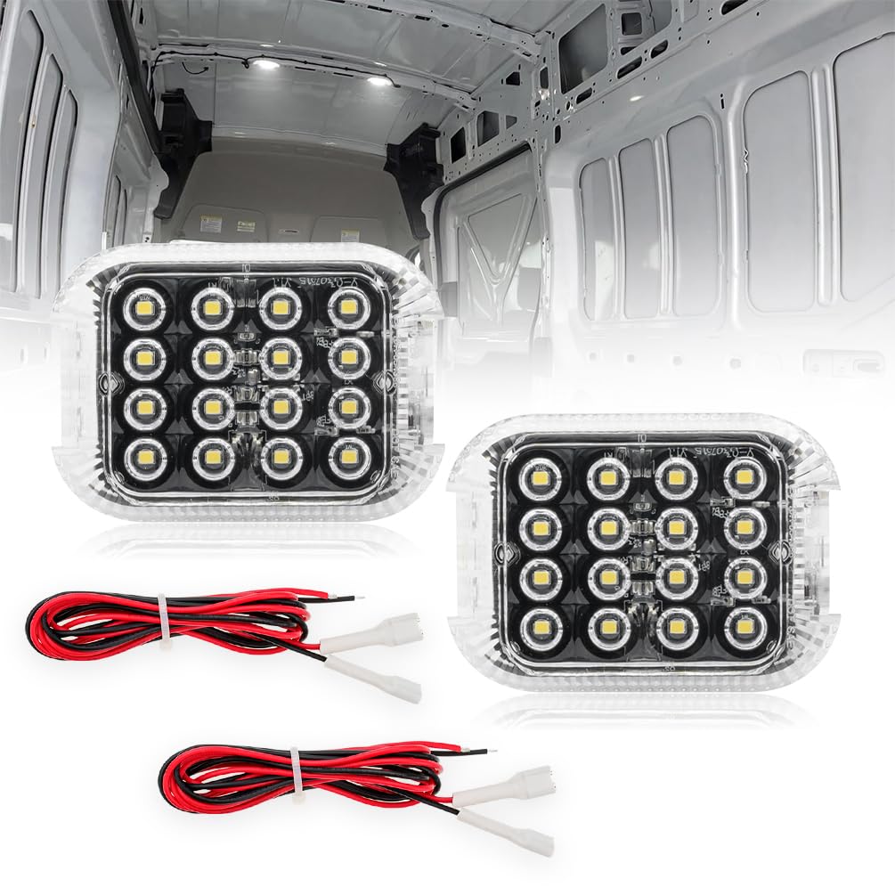 Amazon.com: NJSBYL 2PCS LED Interior Cabin Courtesy Transit Cargo Light ...