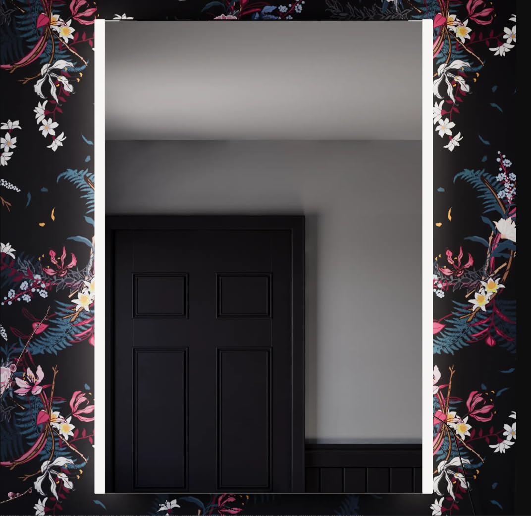 Pebble Grey™ Liberty Illuminated LED Bathroom Mirror with Concealed ...