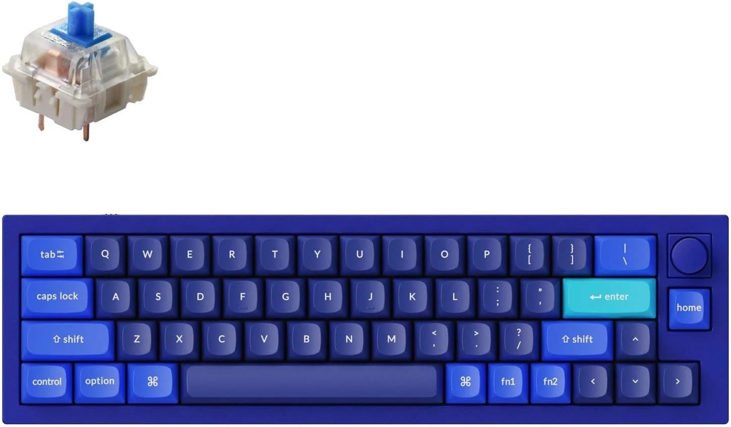 Amazon.com: Keychron Q9 Hot-swappable Wired Mechanical Keyboard with ...