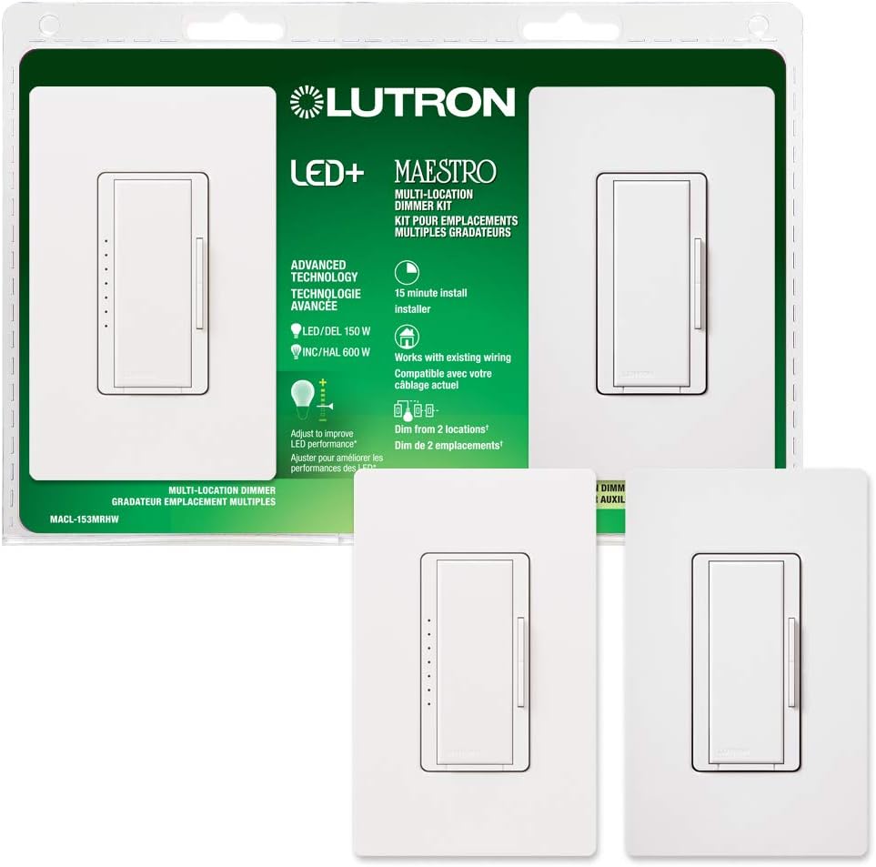 Eaton AAL06-C1 al Series 300W Dimmable LED/CFL Dimmer with Presets and ...