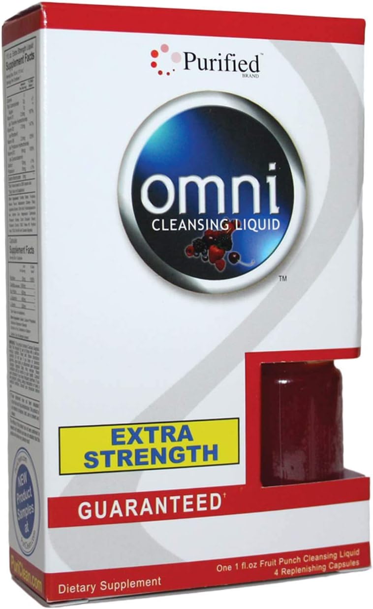 Amazon.com: Omni Detox Drink - Extra Strength Cleansing- Fruit Punch ...