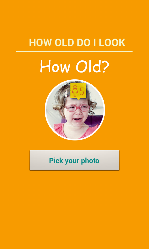 How old do I look? How old r U - App on the Amazon Appstore