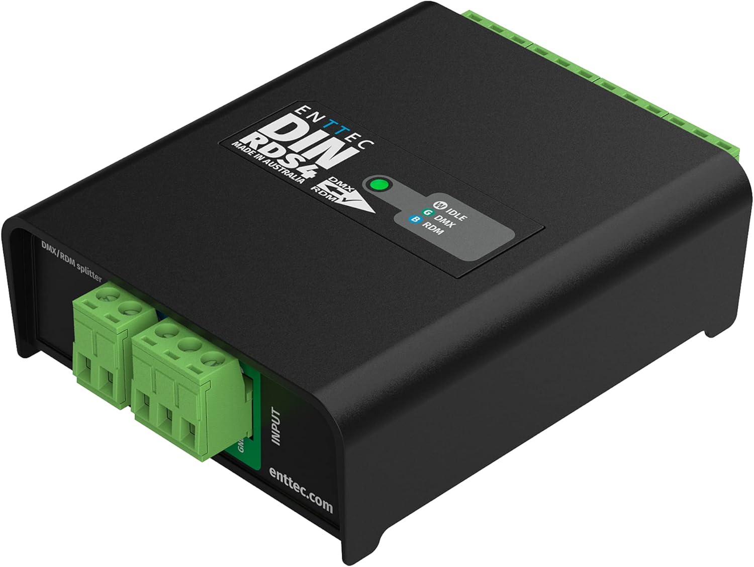 Amazon.com: Enttec DIN RDS4 mk2 72004 4 Port DMX / RDM DIN Rail ...