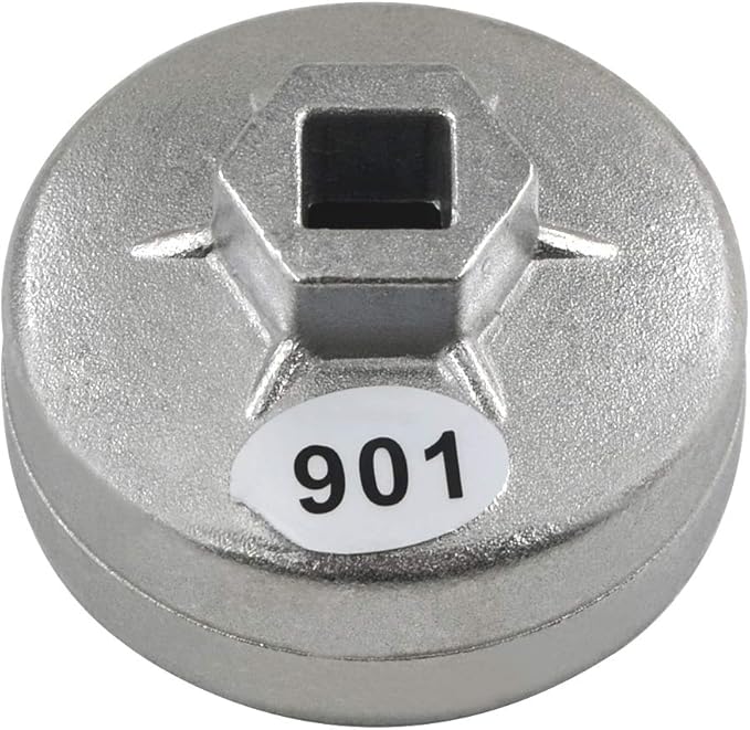 Amazon.com: AHL 901 Cap 65mm Oil Filter Wrench 14 Flute 1/2" Square ...