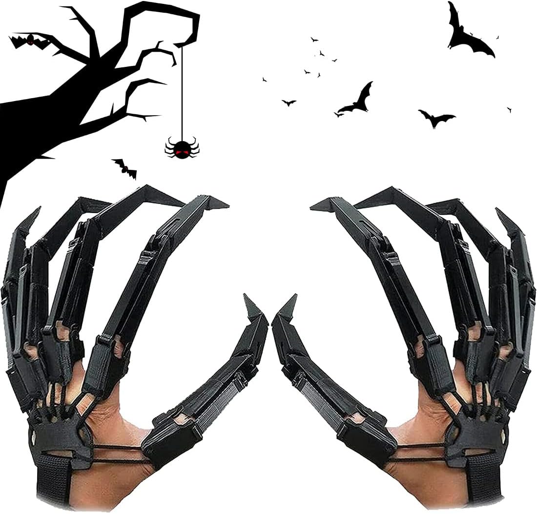 Buy Halloween Articulated Fingers - 1 Pair 3D Printed Articulated ...