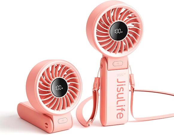 Amazon.com: JISULIFE Handheld Fan Life7 – Ultimate Flexibility: Wide ...