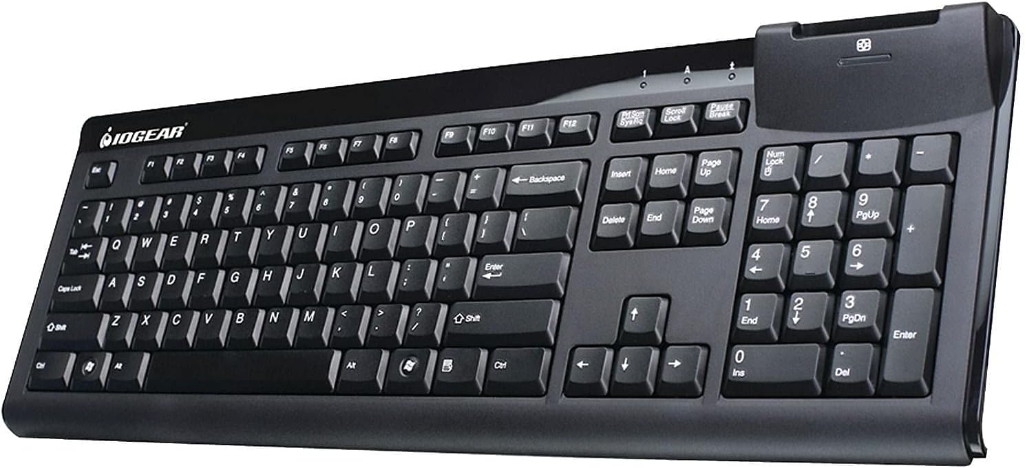 Amazon.com: HP USB Business Slim Smartcard Keyboard : Electronics