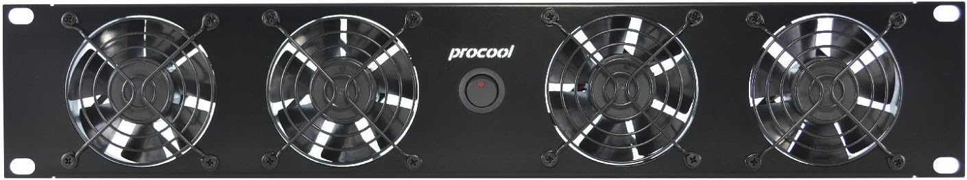 Amazon.com: PROCOOL TV2280 / 2U Rack Mount Intake Fan/High Power ...