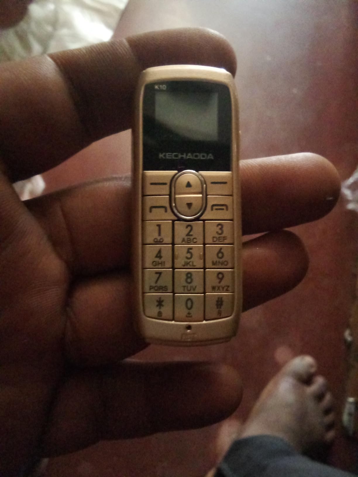 KECHAODA Single Sim Keypad Mini Mobile Phone, Rose Gold, K10 : Amazon ...