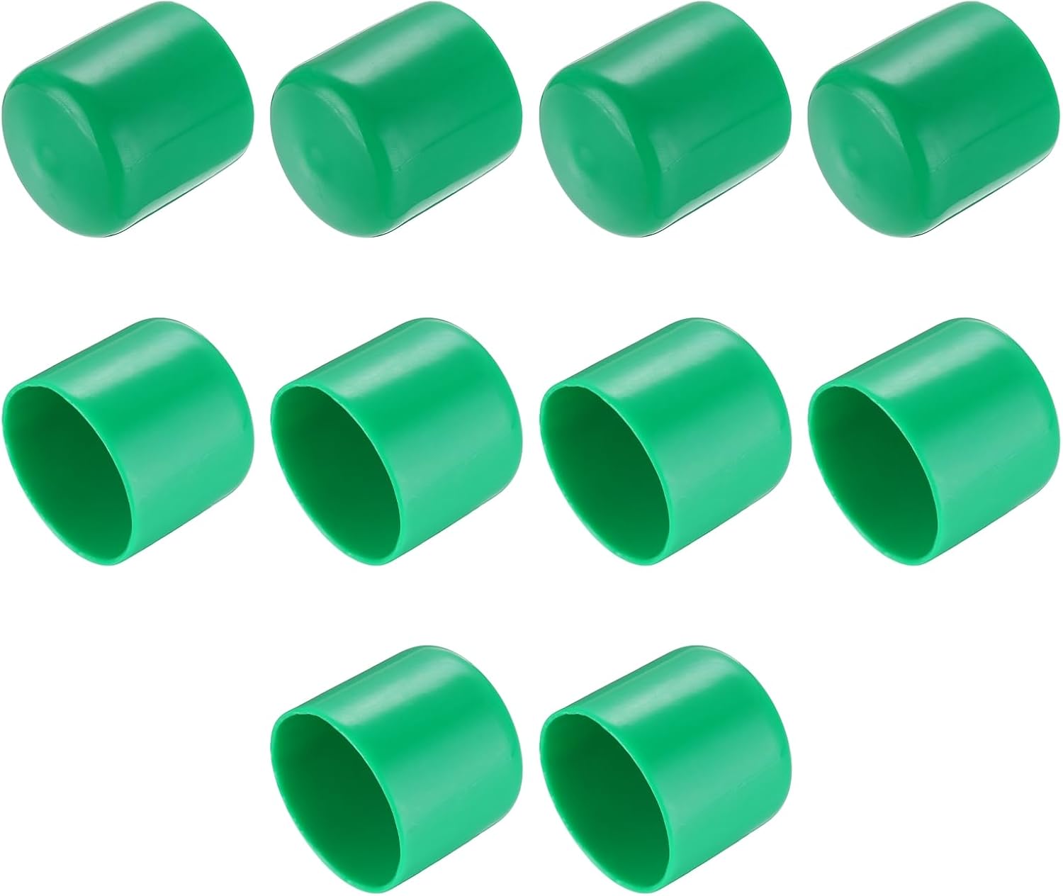 Amazon.com: uxcell 10pcs Rubber End Caps 38mm(1 1/2") ID Vinyl Round ...