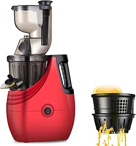 Big Mouth' Cold Press Juicer Machine Slow Masticating Juicer Extractor ...