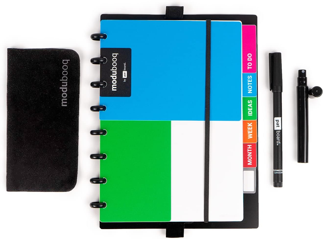 Modubooq organizer, block - Modular Reusable Smart Notebook A5 ...