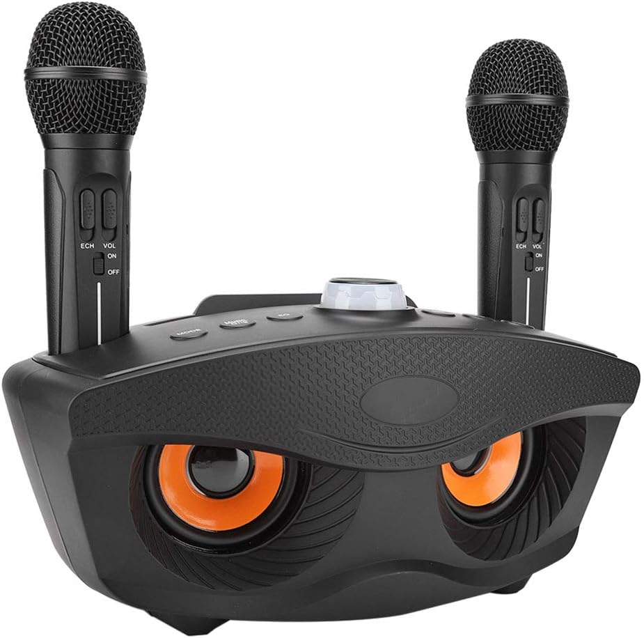 Bewinner Micrófono Inalámbrico Karaoke Altavoz Portátil de Karaoke para ...