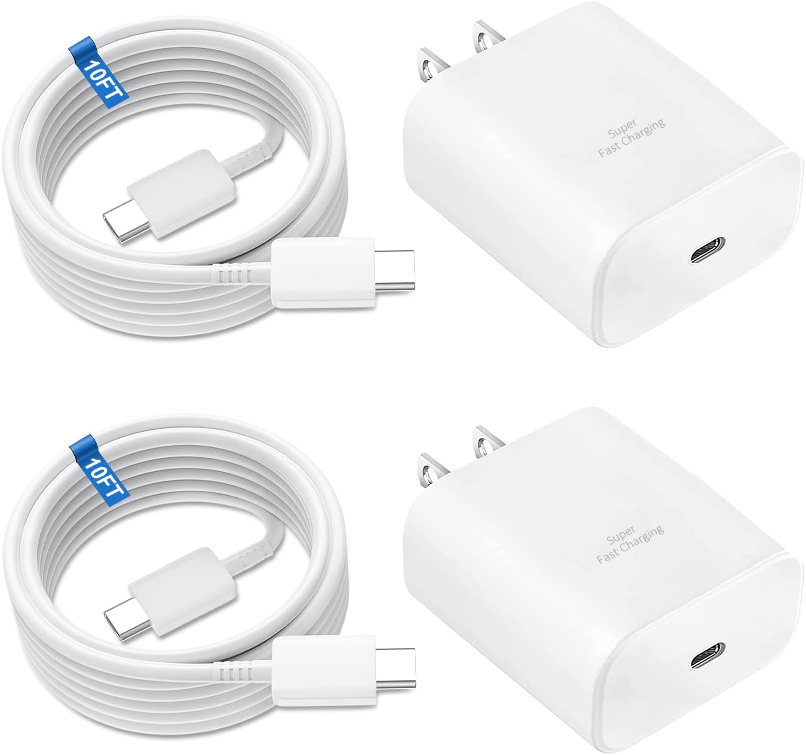 Amazon.com: 45W Samsung Super Fast Charger Type C with 10FT C Charger ...