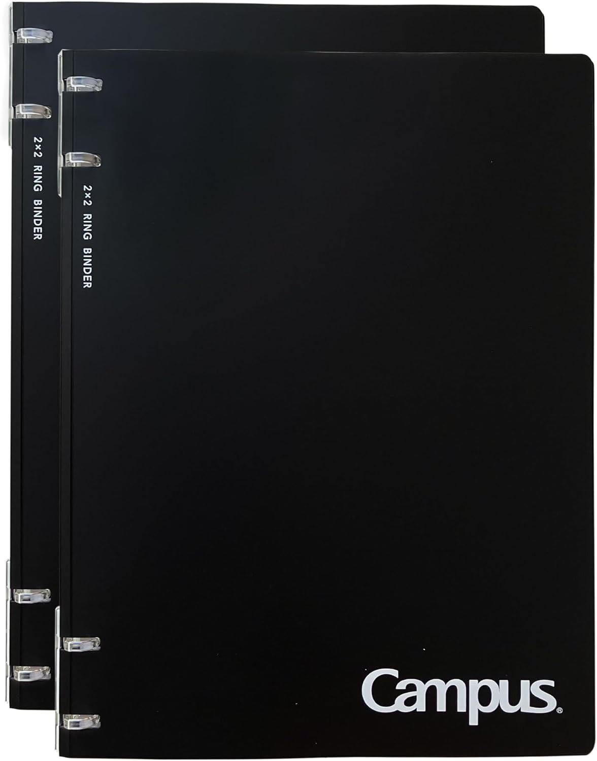 KOKUYO Campus Refillable Notebook, 2 Pack B5 2x2 Slim Ring Binder ...