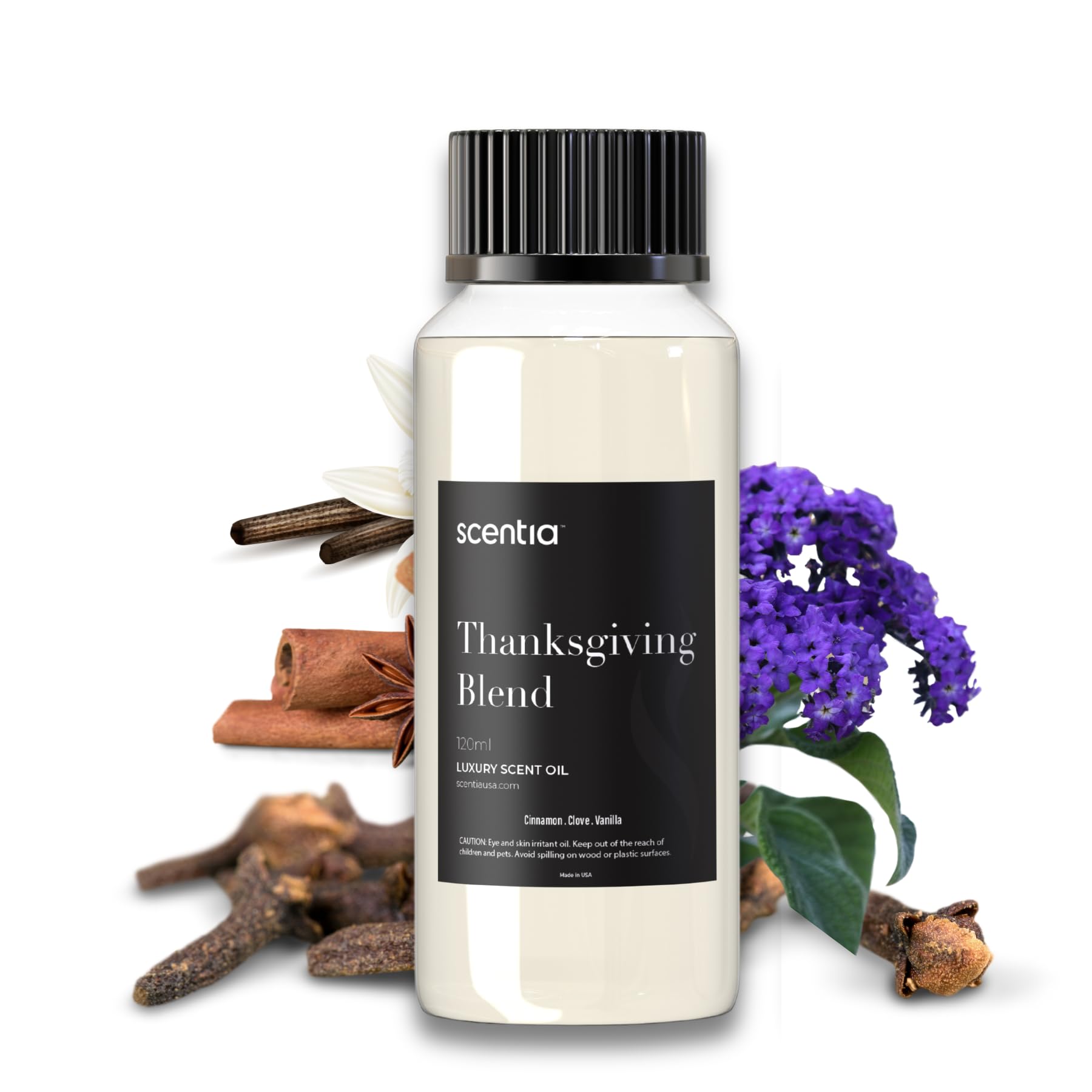 Amazon.com: Scentia Thanksgiving Blend Essential Oil 120 ml | Warm ...