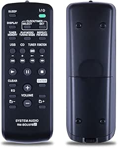 Amazon.com: PZL RM-SCU37B Replacement Remote Control Fit for Sony HI-FI ...