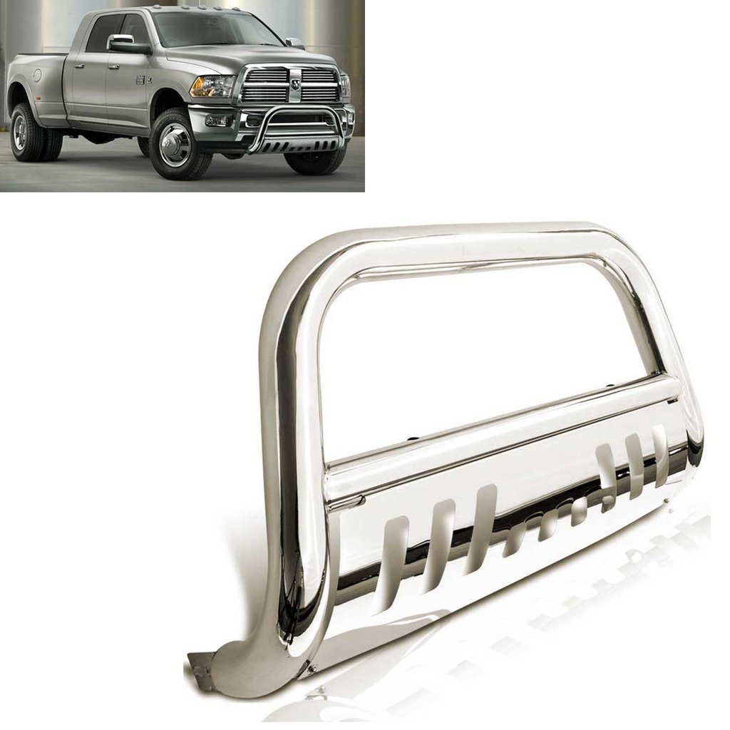 3 In Stainless Steel Bull Bar Push Bar Grill Guard | Desertcart Panama