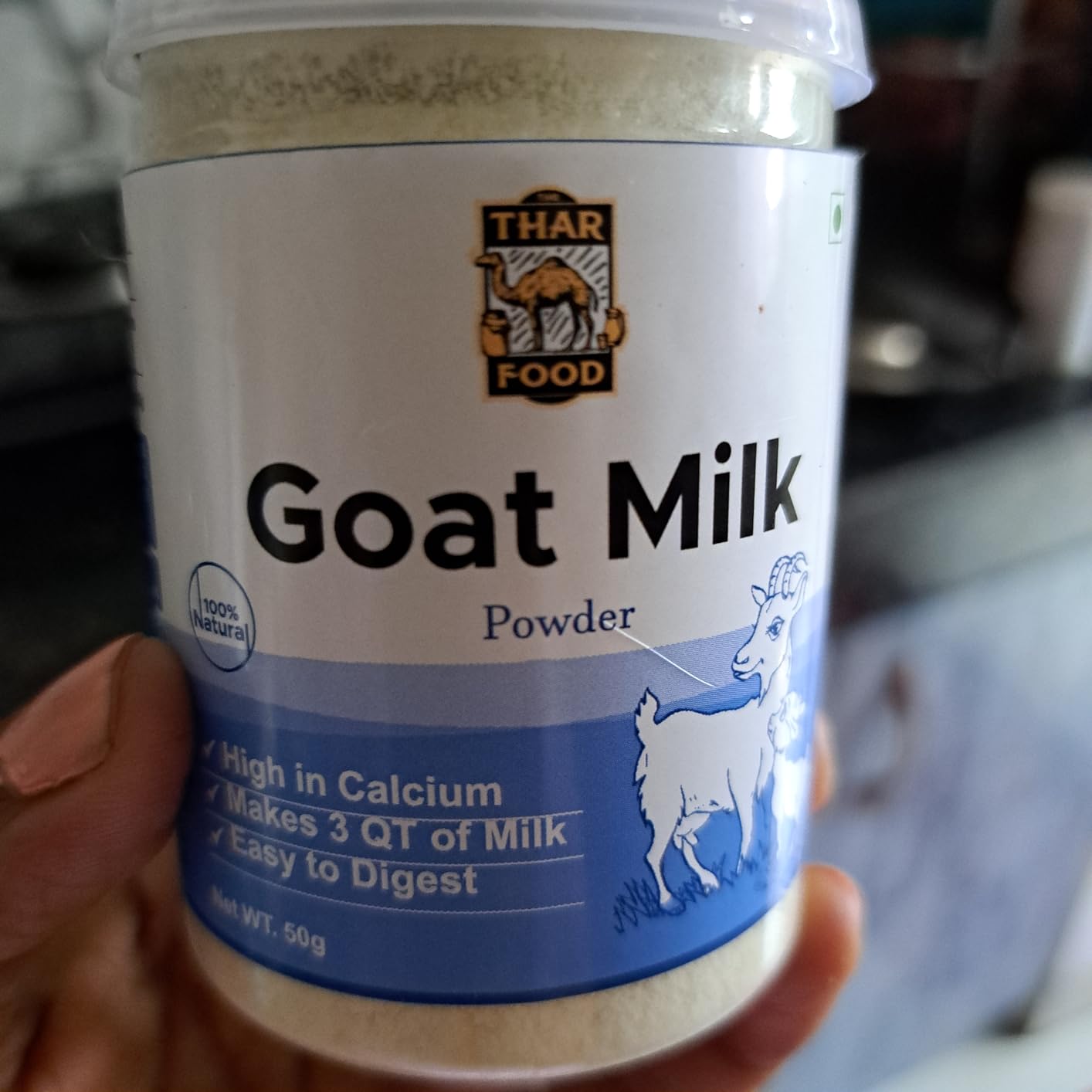 Thar Food Pure & Natural Goat Milk Powder - Freeze Dried Everyday Milk ...