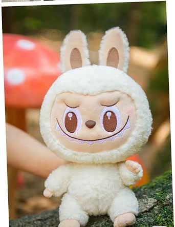 Amazon.co.jp: labubu Plush Toy, Overseas Paradise Limited, White : Toys ...