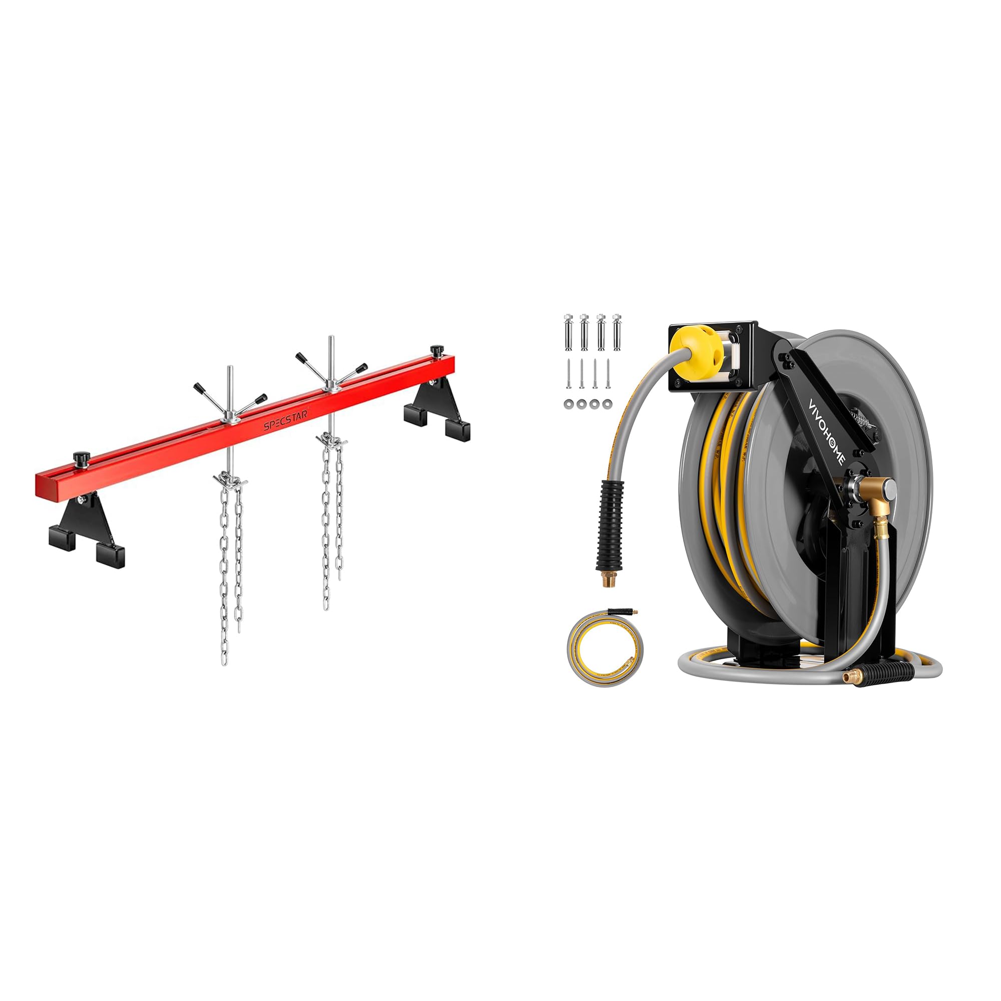 Buy SPECSTAR 1100 Lbs Engine Support Bar Transverse Hoist for Motor ...