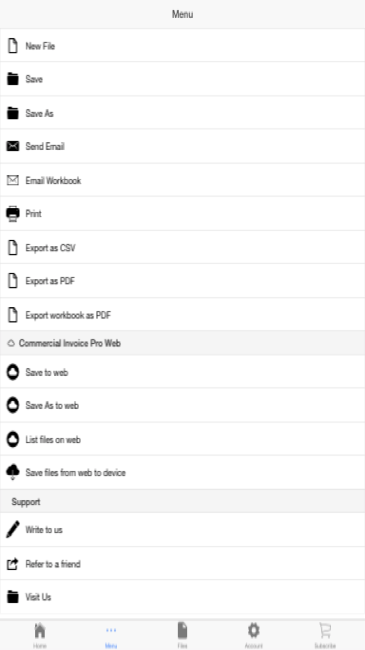 Commercial Invoice Pro - App on Amazon Appstore