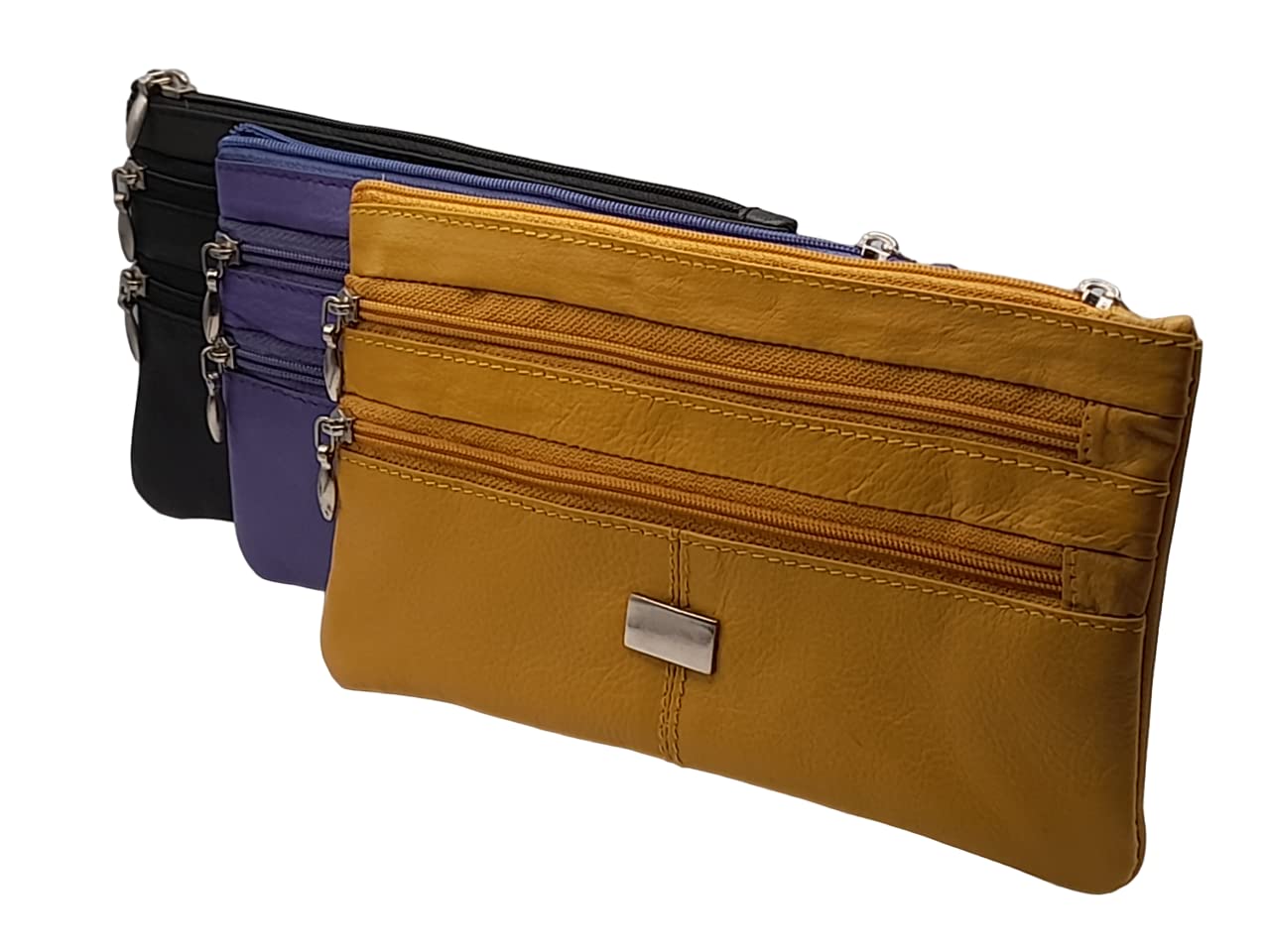 AKSHIDE Soft Genuine Leather Purses for Women's/Genuine Leather Slim ...