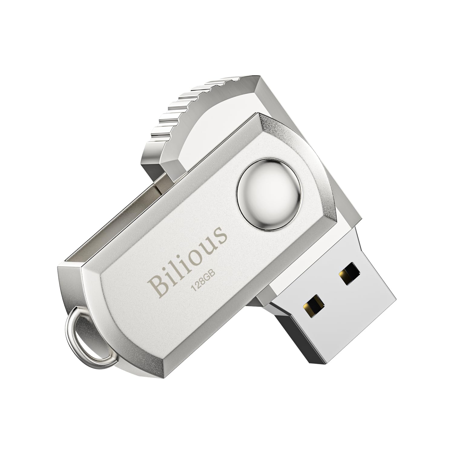 Amazon.co.jp: Bilious USBメモリ 128GB 大容量 USB3.0 フラッシュメモリ 外付け 容量不足解消 360度 ...
