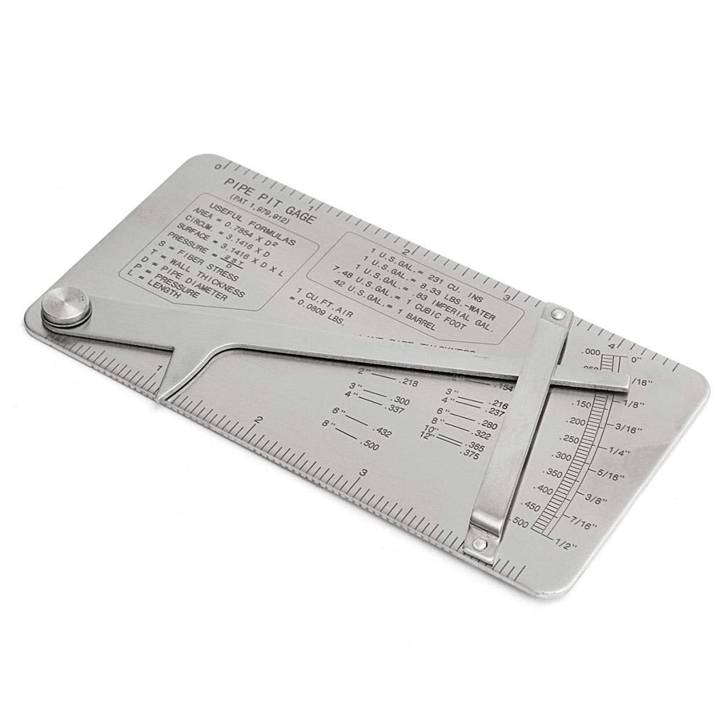 Buy Pipe Pit Gage Welding Gauge Test Ulnar Pipeline Concave Inspection ...